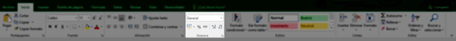 Mapa de la Cinta de opciones de Excel - Ayuda Excel