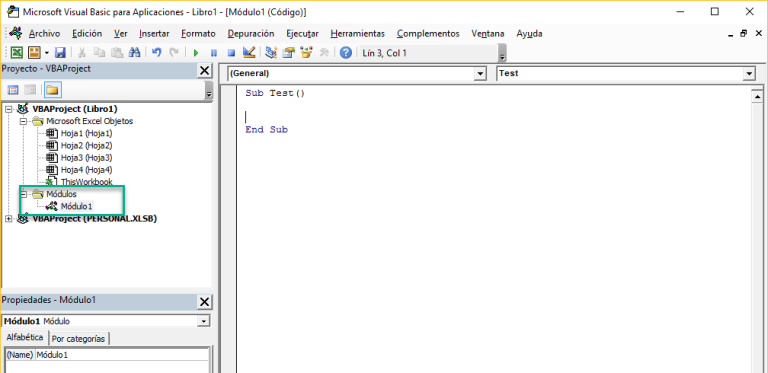 Dónde colocar tu código VBA Excel - Ayuda Excel