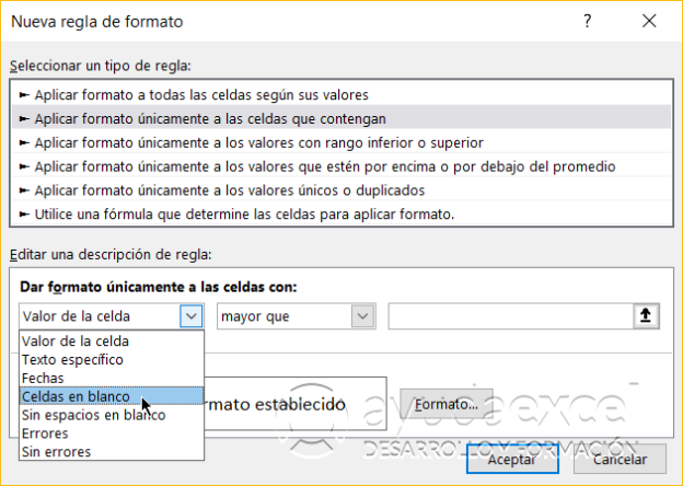 Cómo resaltar celdas en blanco en Excel rápidamente - Ayuda Excel