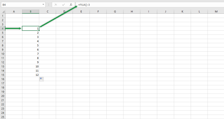 Crear números consecutivos en Excel: 13 formas de hacerlo - Ayuda Excel