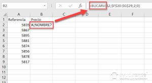 Los 7 errores de fórmulas de Excel y cómo solucionar cada uno - Ayuda Excel