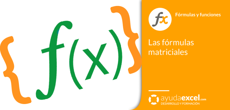Las fórmulas matriciales en Excel - Ayuda Excel