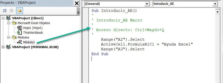 Graba tu primera macro con la grabadora de macros - Ayuda Excel