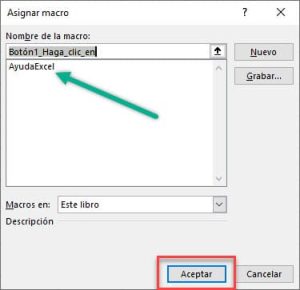 Cómo asignar una macro a un botón o una forma - Ayuda Excel